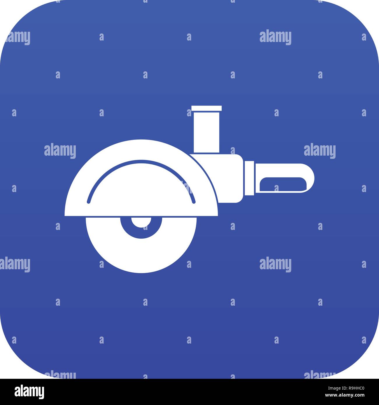 High speed cut off machine icon digital blue Stock Vector Image & Art ...