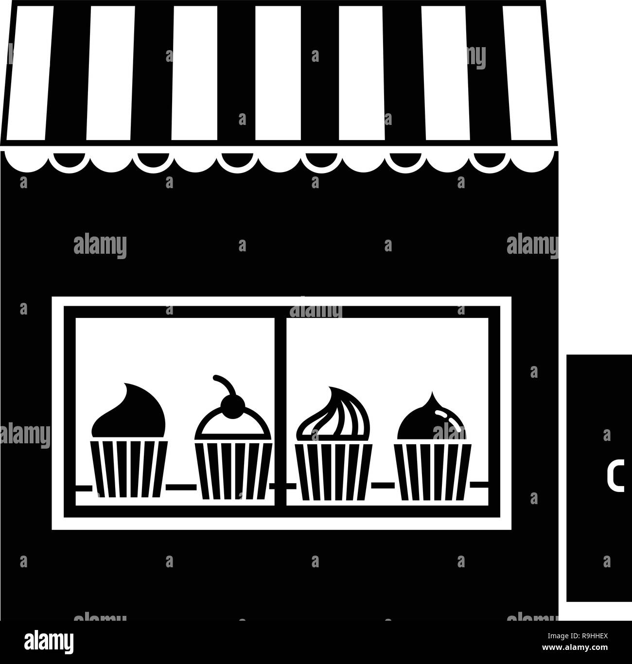 Small cake icon simple hi-res stock photography and images - Alamy
