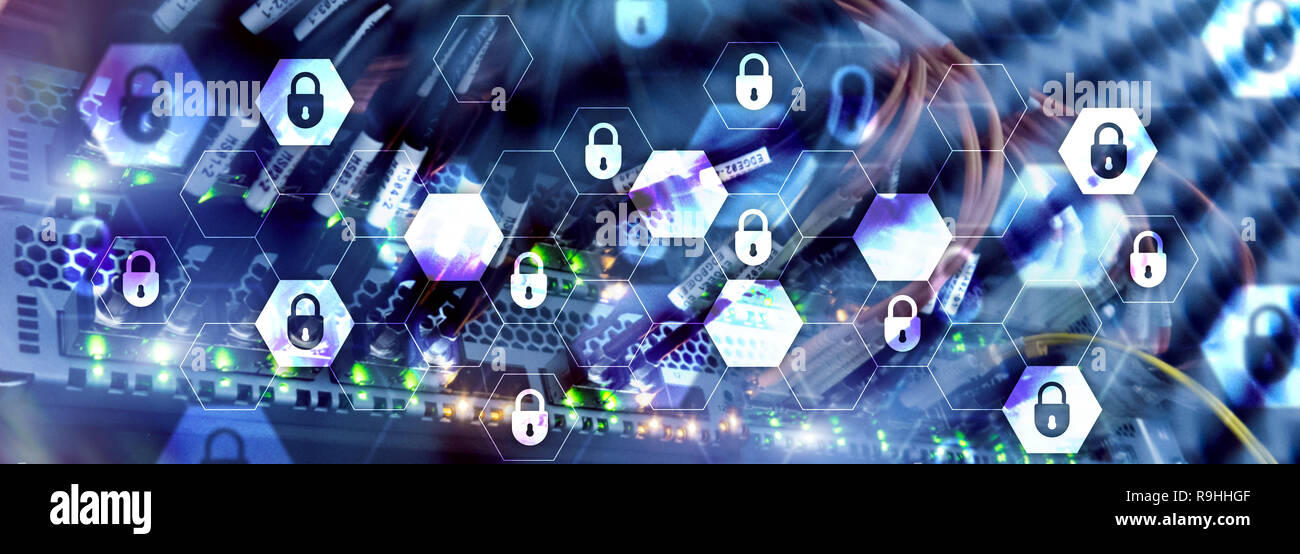 Cyber security, data protection, information privacy. Internet and ...