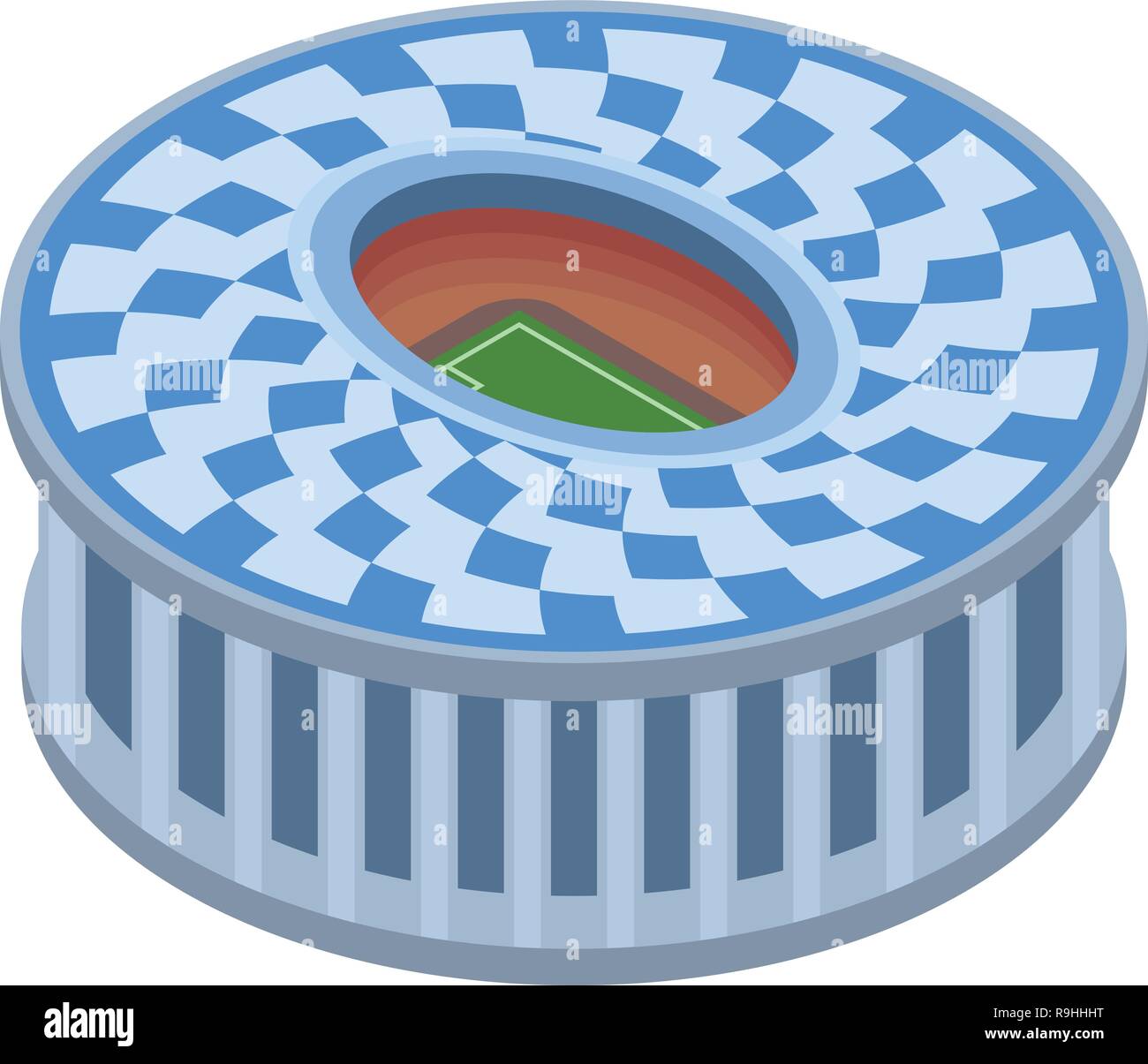 Circle sport arena icon, isometric style Stock Vector Image & Art - Alamy