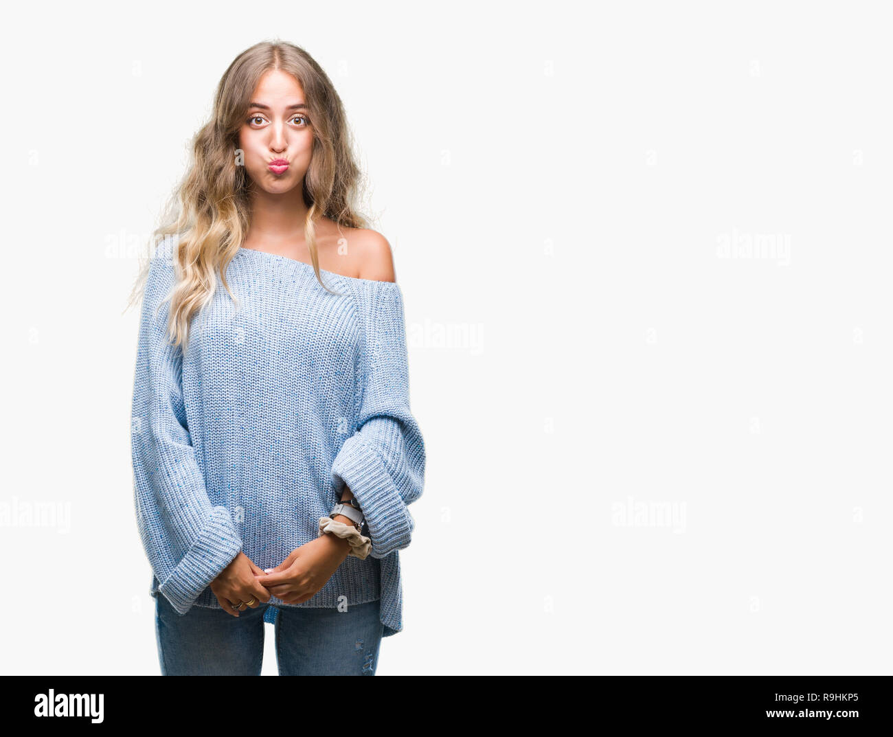 Puff cheek Cut Out Stock Images & Pictures - Alamy