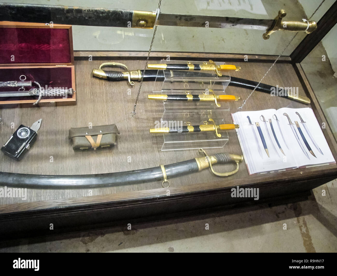 St Petersburg, Russia - June 14, 2018: Museum of Blade Weapons ...