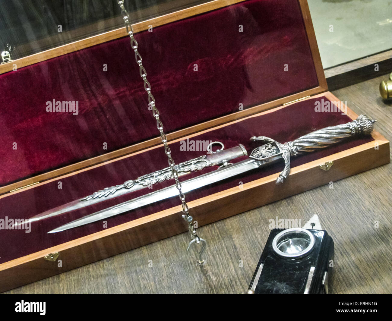 St Petersburg, Russia - June 14, 2018: Museum of Blade Weapons ...