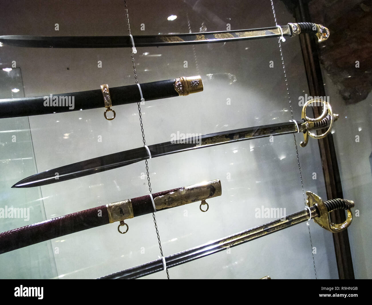 St Petersburg, Russia - June 14, 2018: Museum of Blade Weapons ...