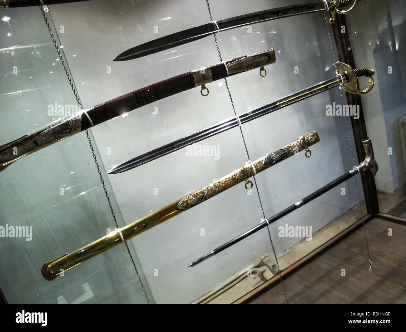St Petersburg, Russia - June 14, 2018: Museum of Blade Weapons ...