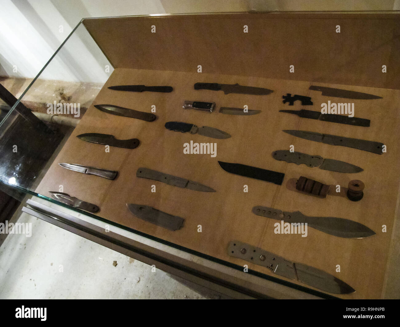 St Petersburg, Russia - June 14, 2018: Museum of Blade Weapons ...