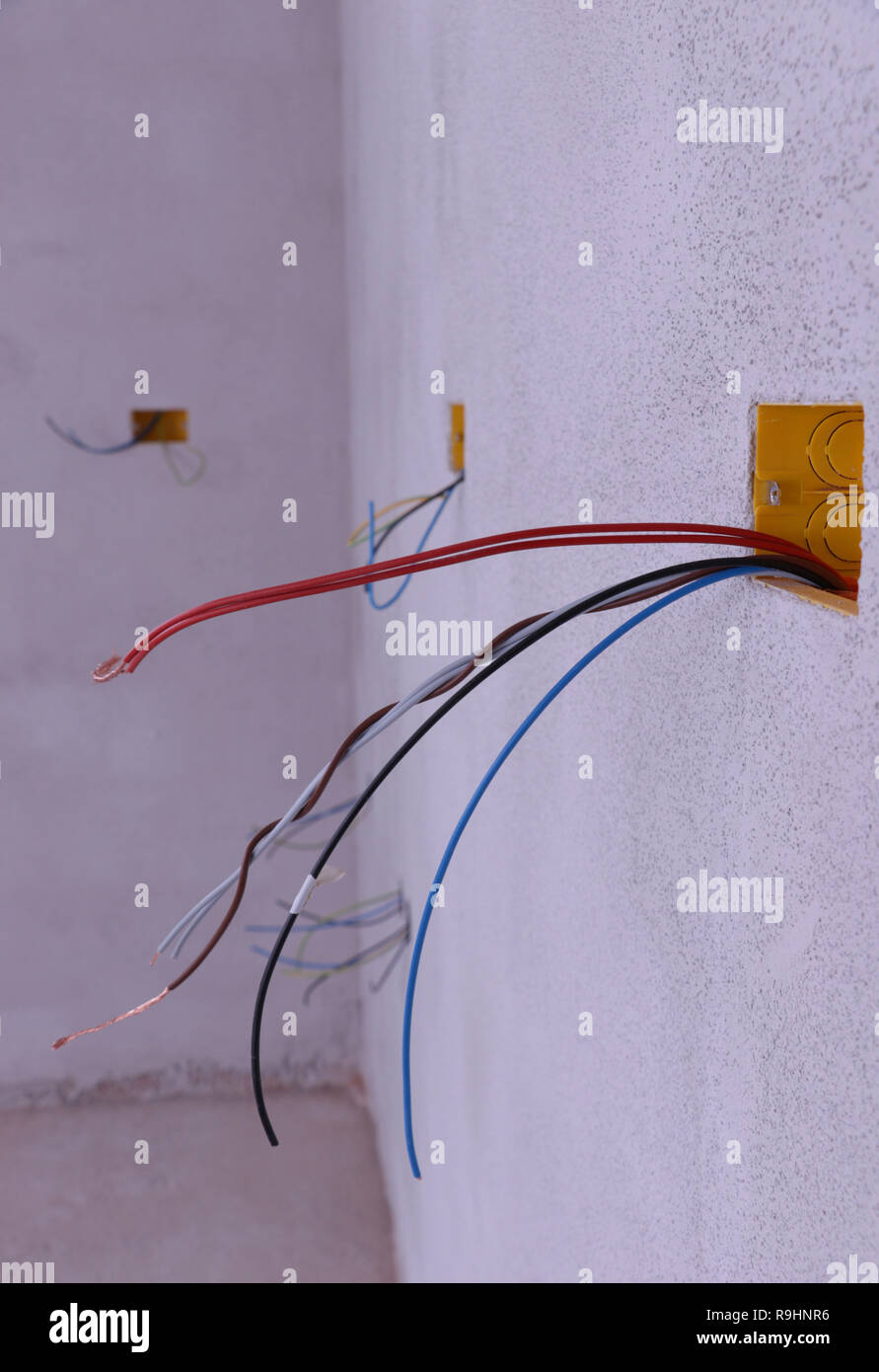 Electrical installation plan hi-res stock photography and images - Alamy