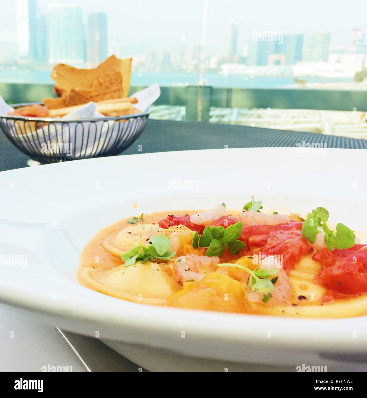 delicious meal in a restaurant - pasta and italian cuisine recipes ...