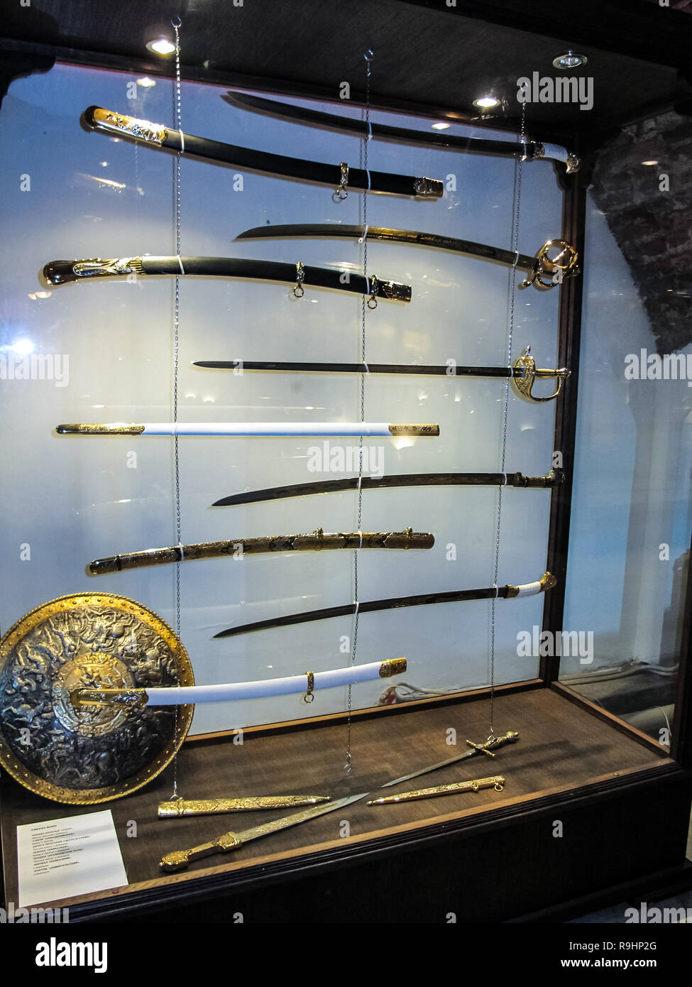 St Petersburg, Russia - June 14, 2018: Museum of Blade Weapons ...