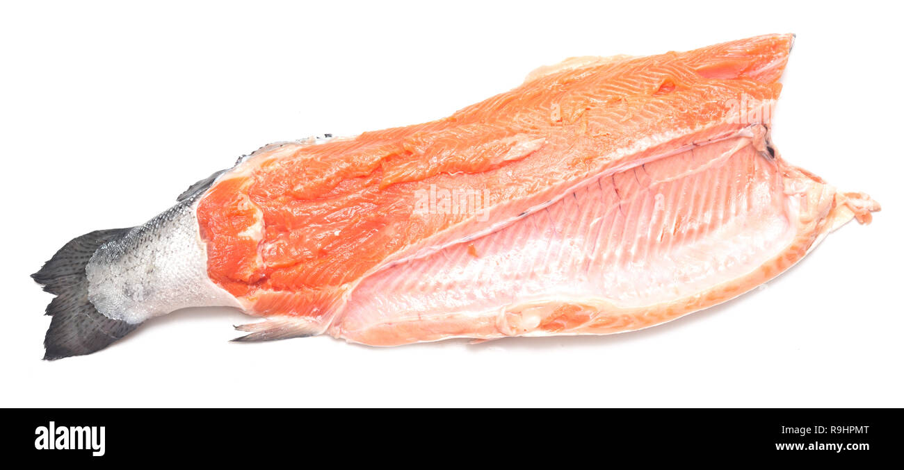 Fresh fish isolated on white background Stock Photo - Alamy