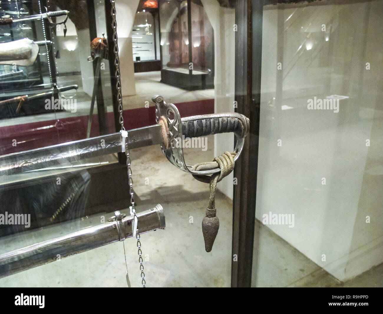 St Petersburg, Russia - June 14, 2018: Museum of Blade Weapons ...