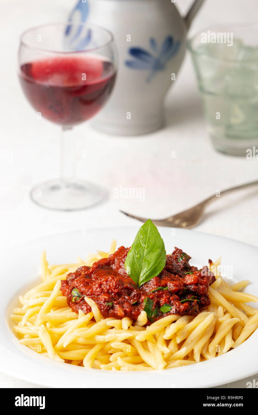 Trofie delicious italian pasta hi-res stock photography and images - Alamy