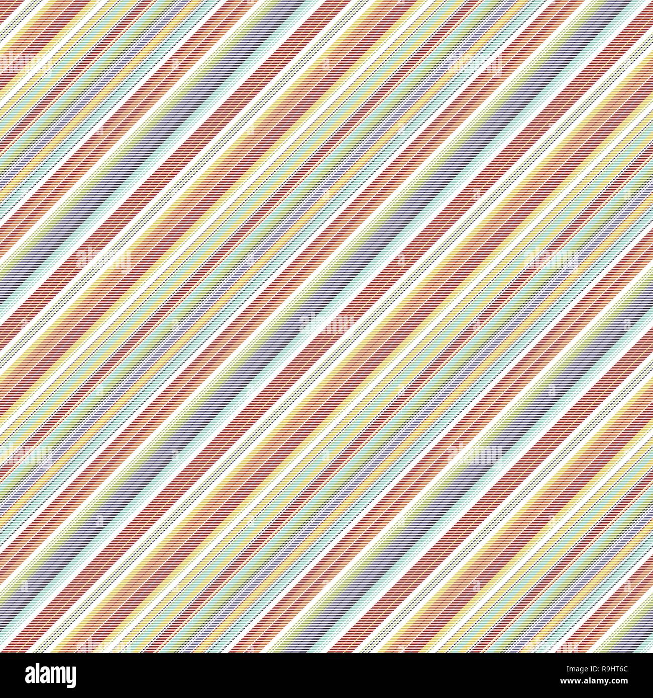 Multicolor abstract striped seamless pattern. Vector illustration Stock ...