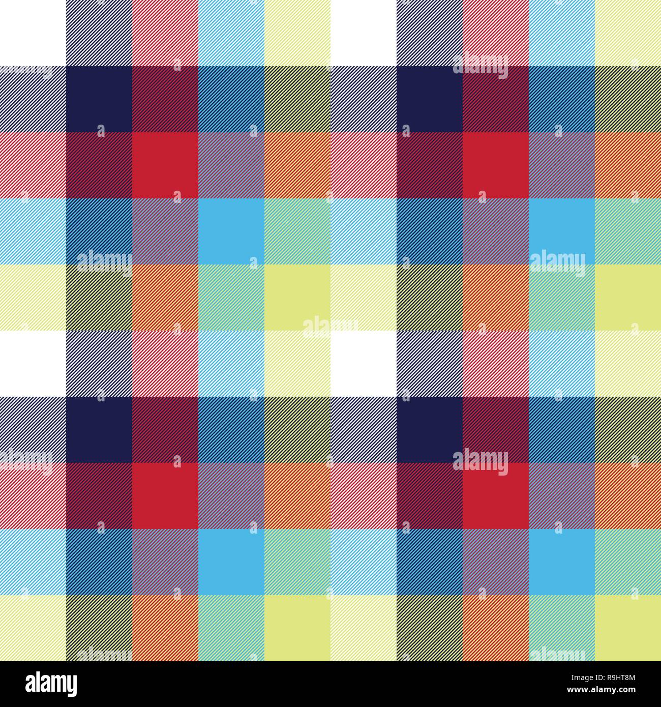 Tablecloth diagonal fabric texture seamless pattern. Vector ...
