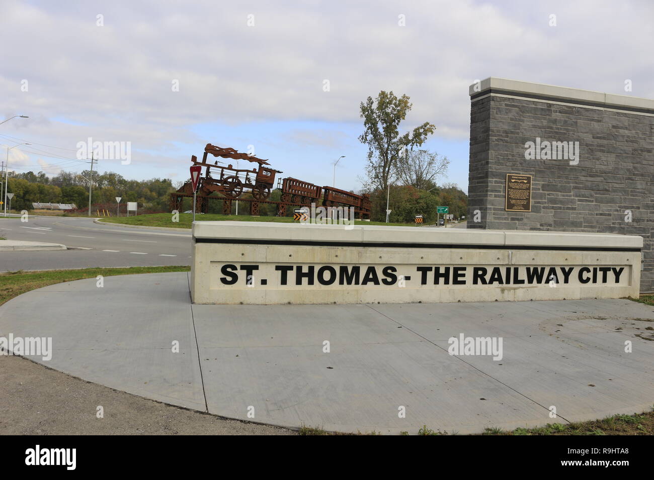 St thomas railway city hi-res stock photography and images - Alamy