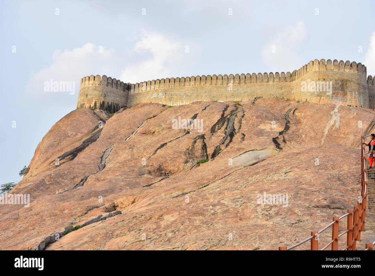 Namakkal, Tamilnadu - India - October 17, 2018: Namakkal Fort and ...