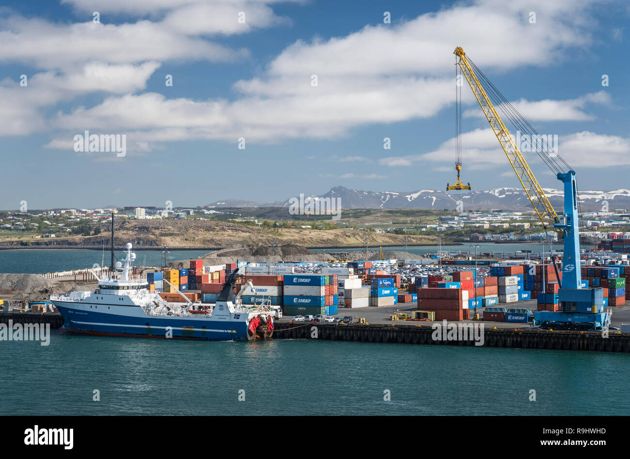 Port of reykjavik hi-res stock photography and images - Alamy