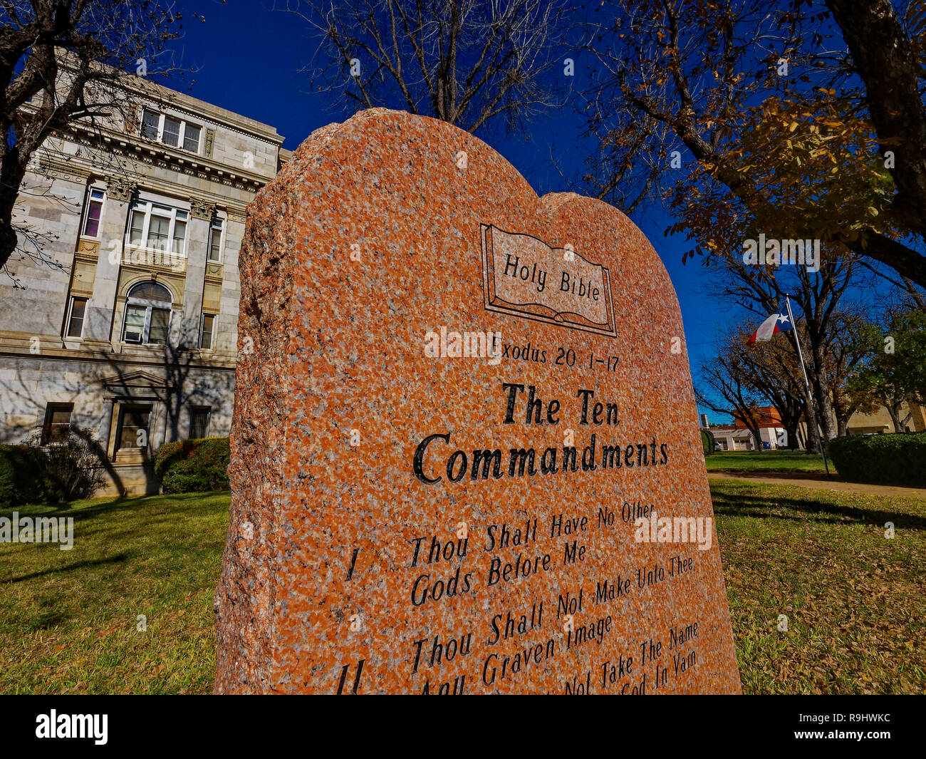 Stephens County Courthouse in Breckenridge was built in 1920's to ...