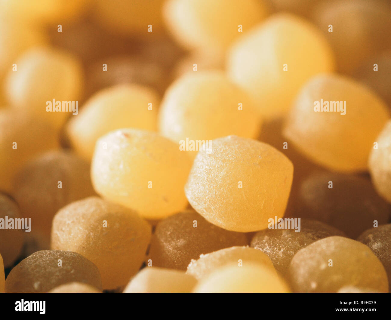 Close up view of ptitim pasta texture background. Ptitim or couscous is ...