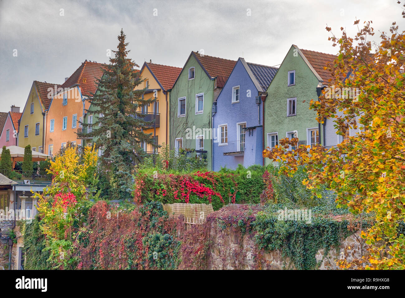 Scharding at river inn hi-res stock photography and images - Alamy