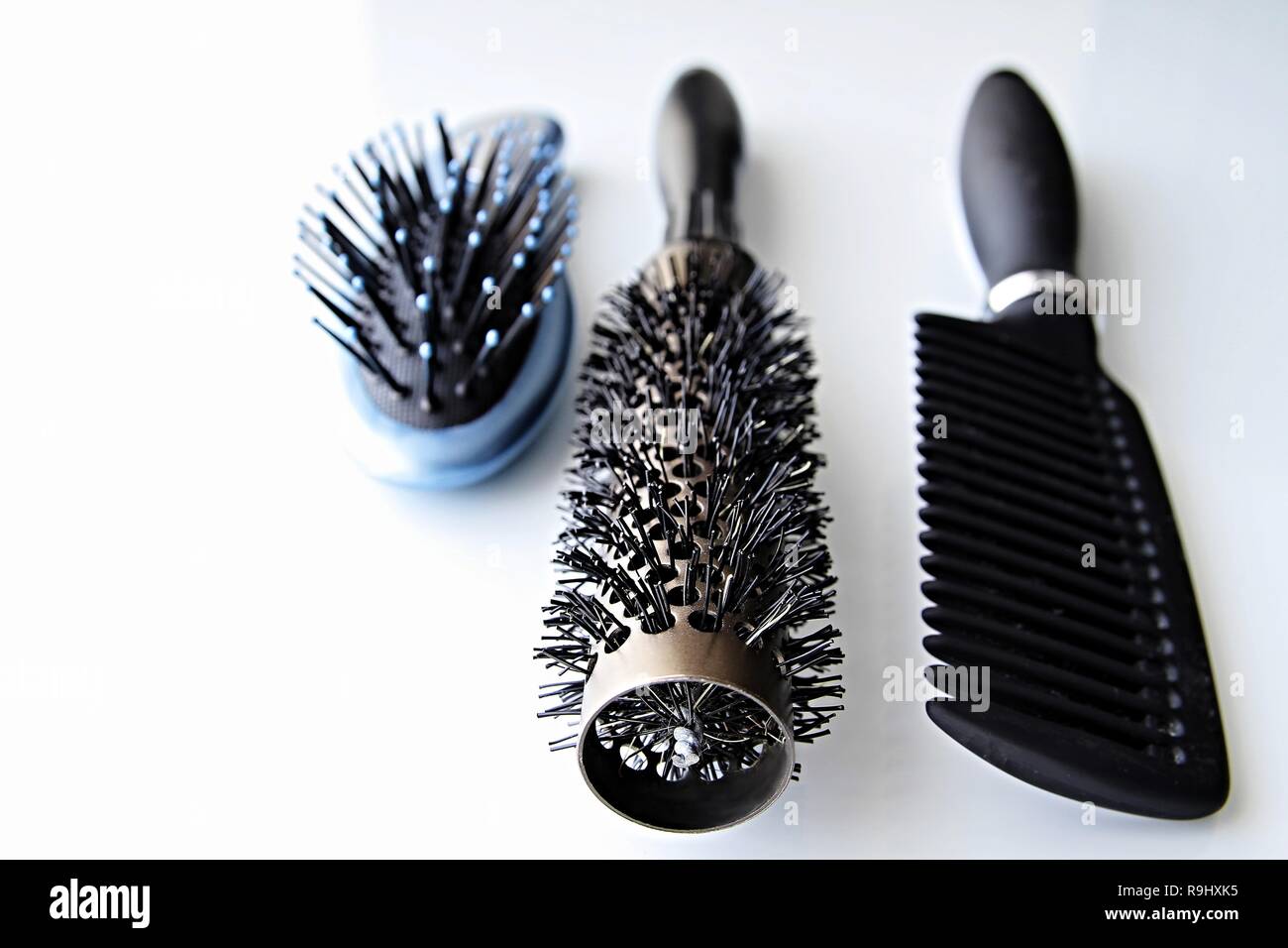 salon tools and equipment tools styling stock photo Stock Photo - Alamy