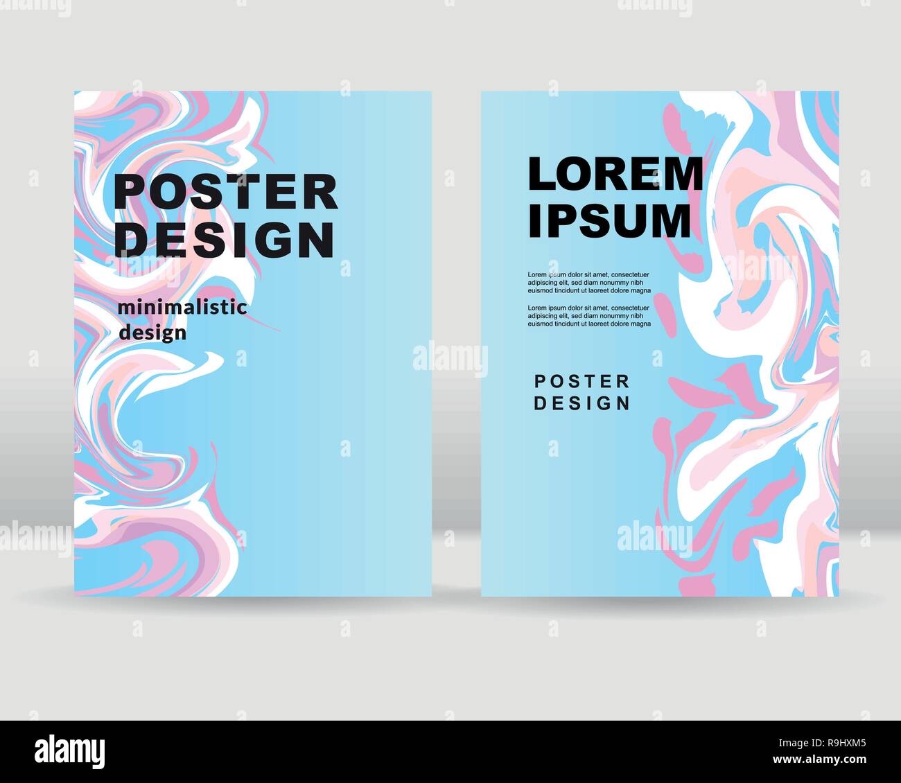 Abstract flowers background. It can be used for posters, cards, flyers ...