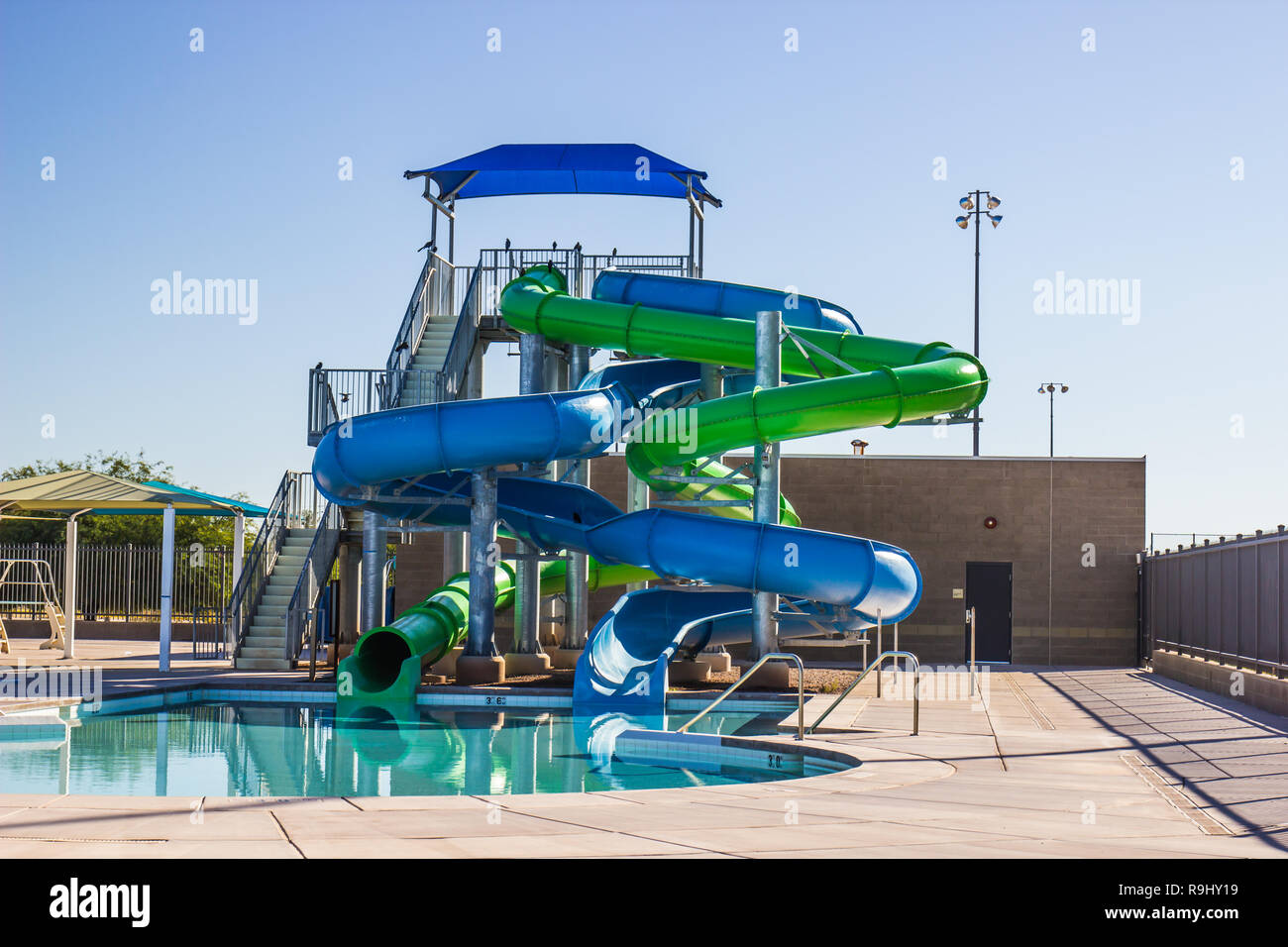 Tube slides hi-res stock photography and images - Alamy