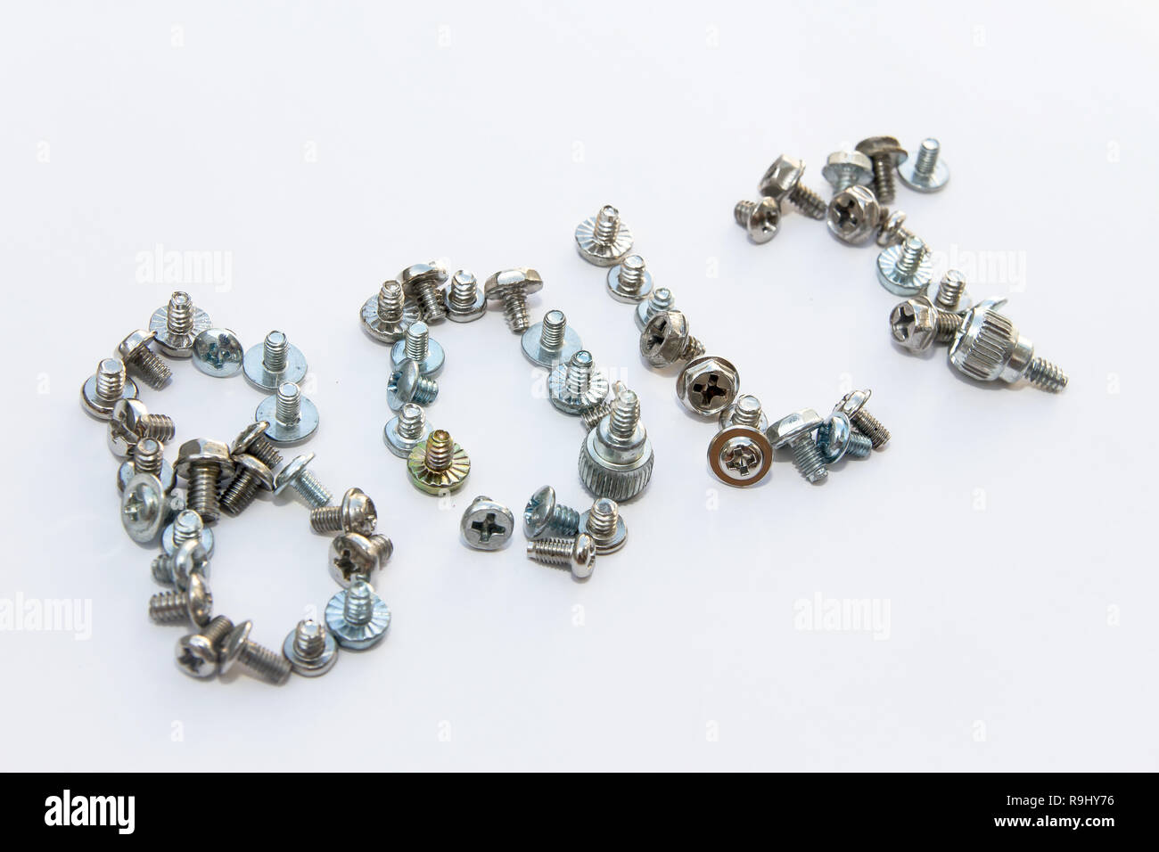 Flange hex bolts hi-res stock photography and images - Alamy