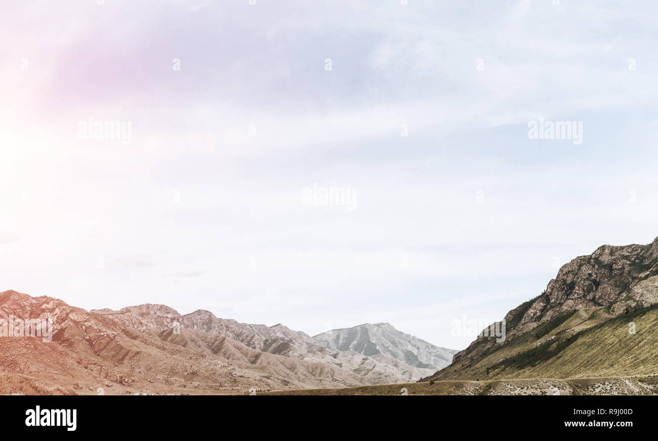 Summer colourful mountain landscape Stock Photo - Alamy