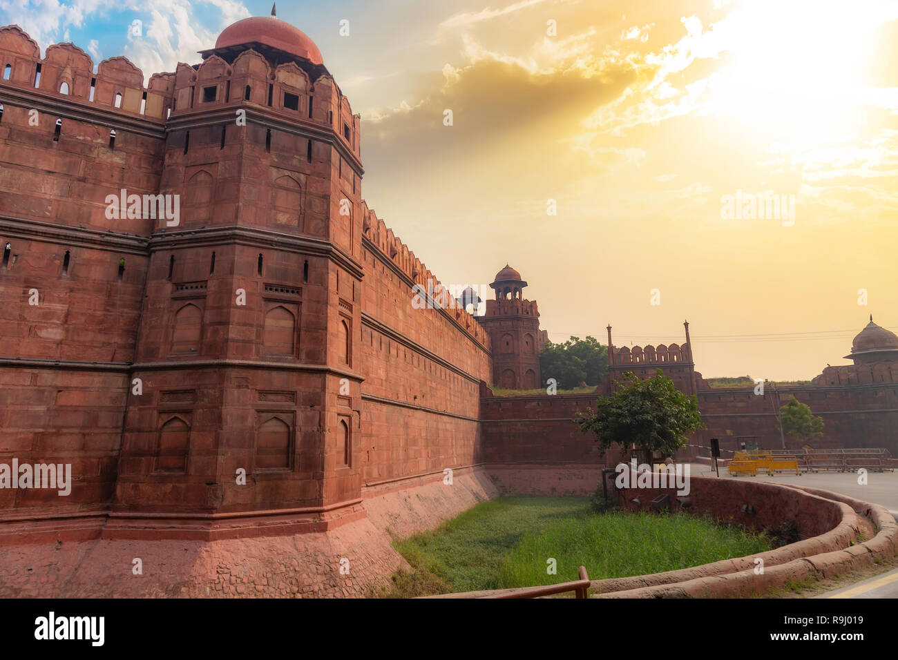 Red Fort At Sunrise
