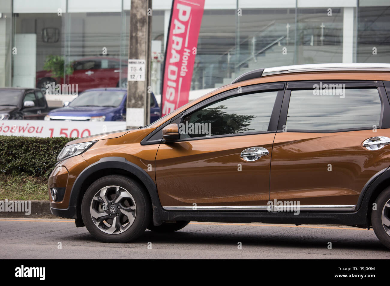 Chiangmai, Thailand - December 18 2018: Private Car, Honda BRV City Suv ...