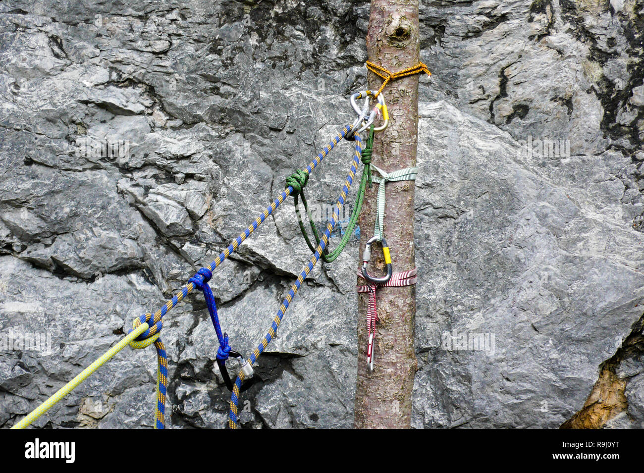 Rope rescue technique hi-res stock photography and images - Alamy