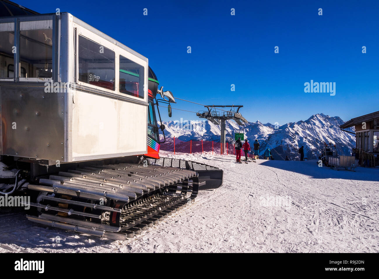Austria in the Alps - Rodelbahn am Wildkogel Stock Photo - Alamy