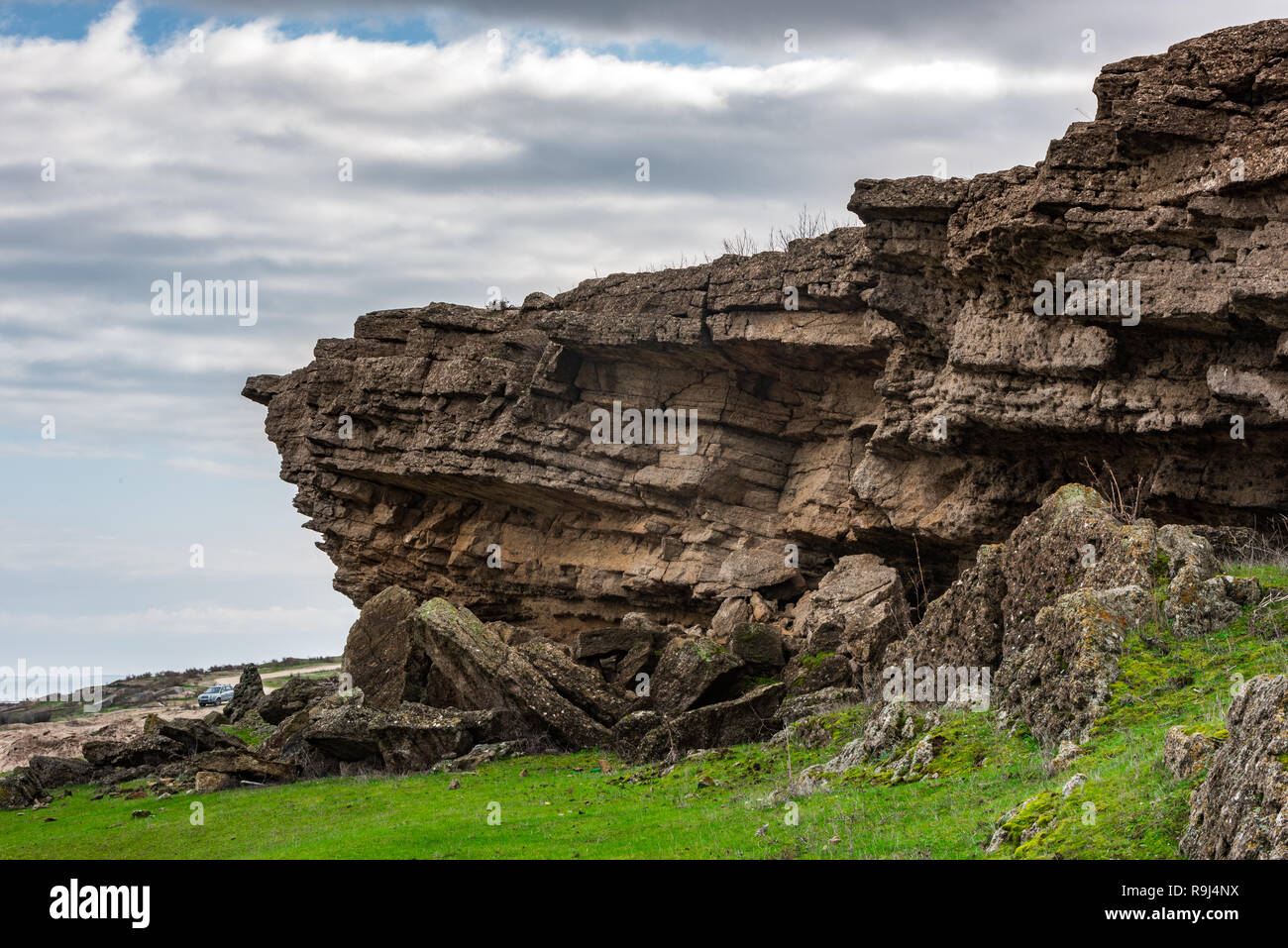 Amazing beautiful rocks in the highlands Stock Photo - Alamy
