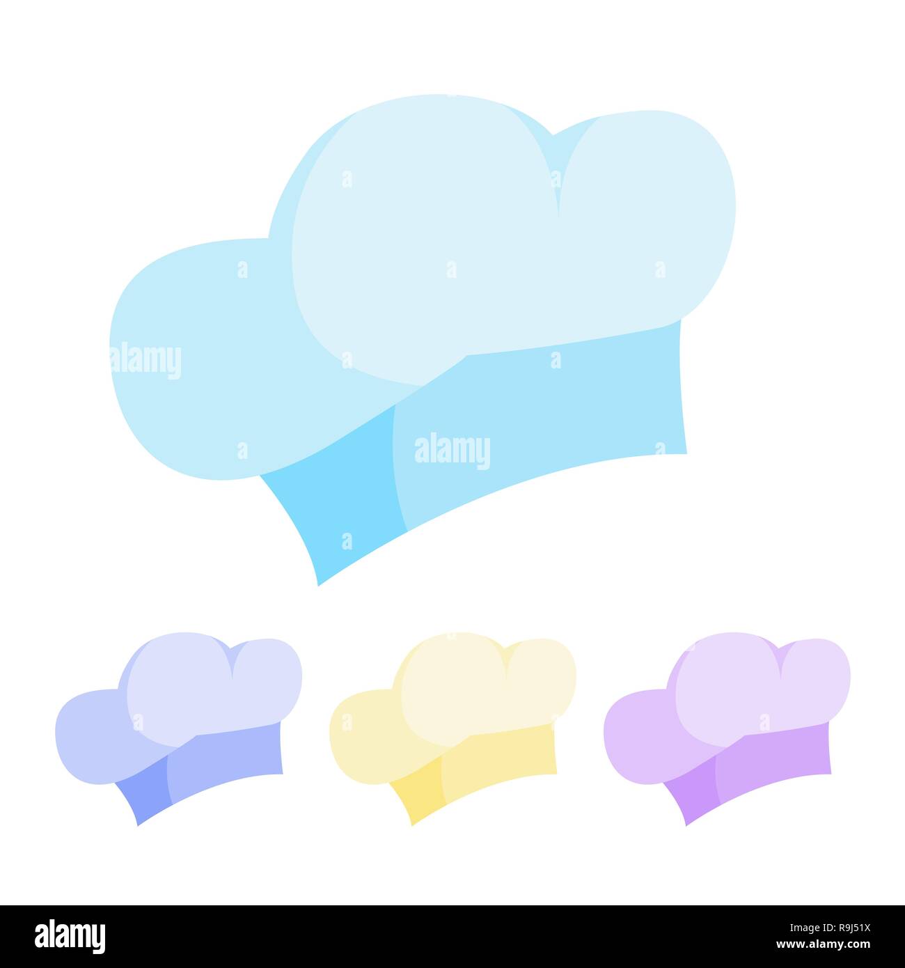 Cook Hat Vector. White Chef Hat. Classic Cooking Clothing Head Uniform ...