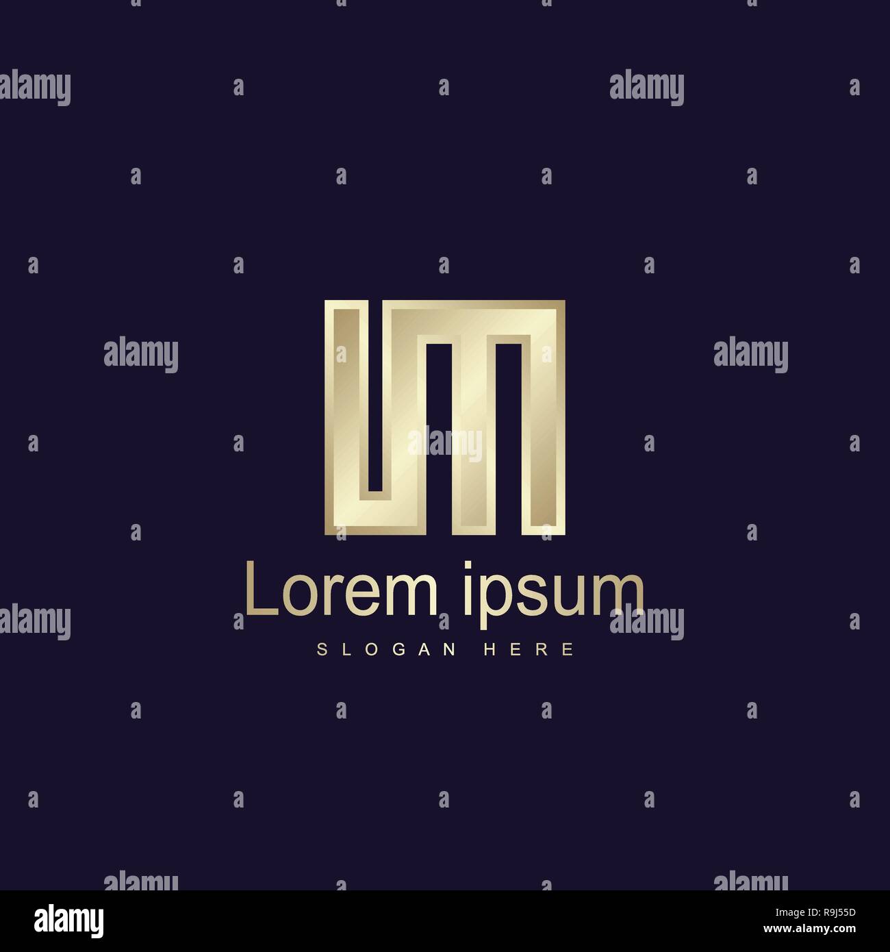 Im logo Stock Vector Images - Alamy