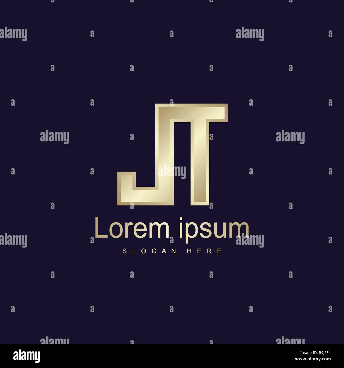 Jt logo Stock Vector Images - Alamy