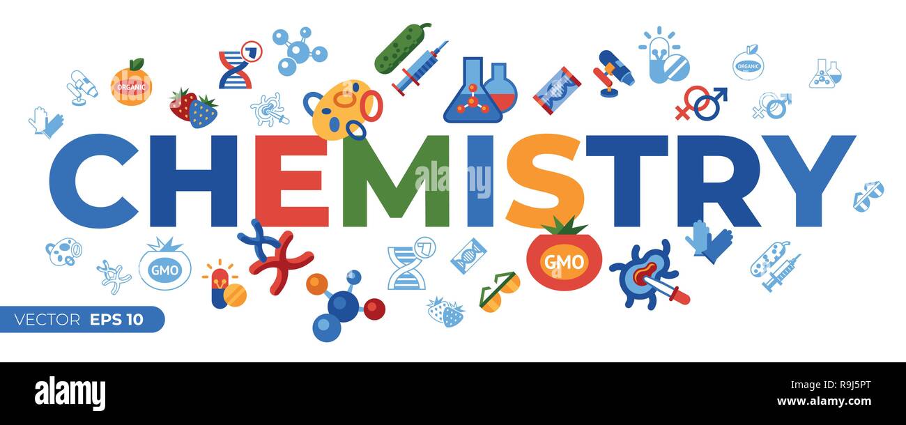 Digital vector genetic engineering gmo technology icons set ...