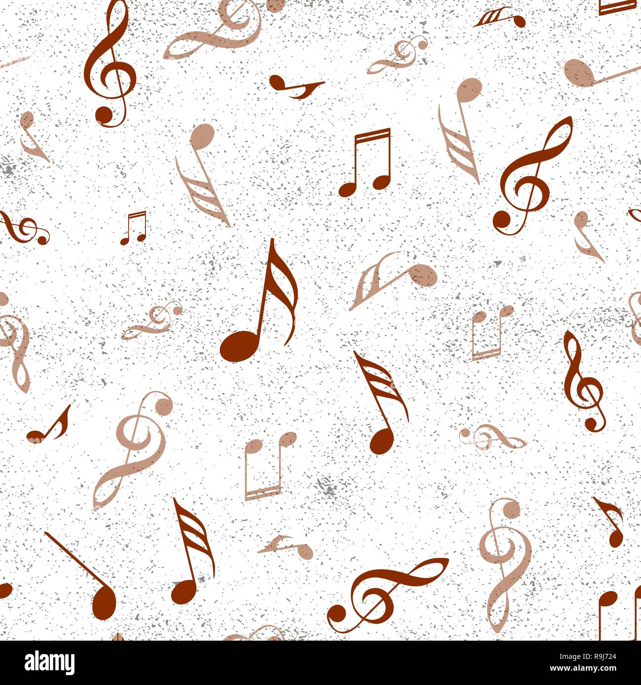 Abstract music seamless pattern background vector illustration for your ...