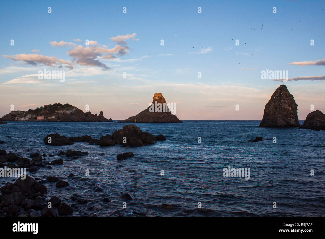 Views of Acitrezza Stock Photo - Alamy