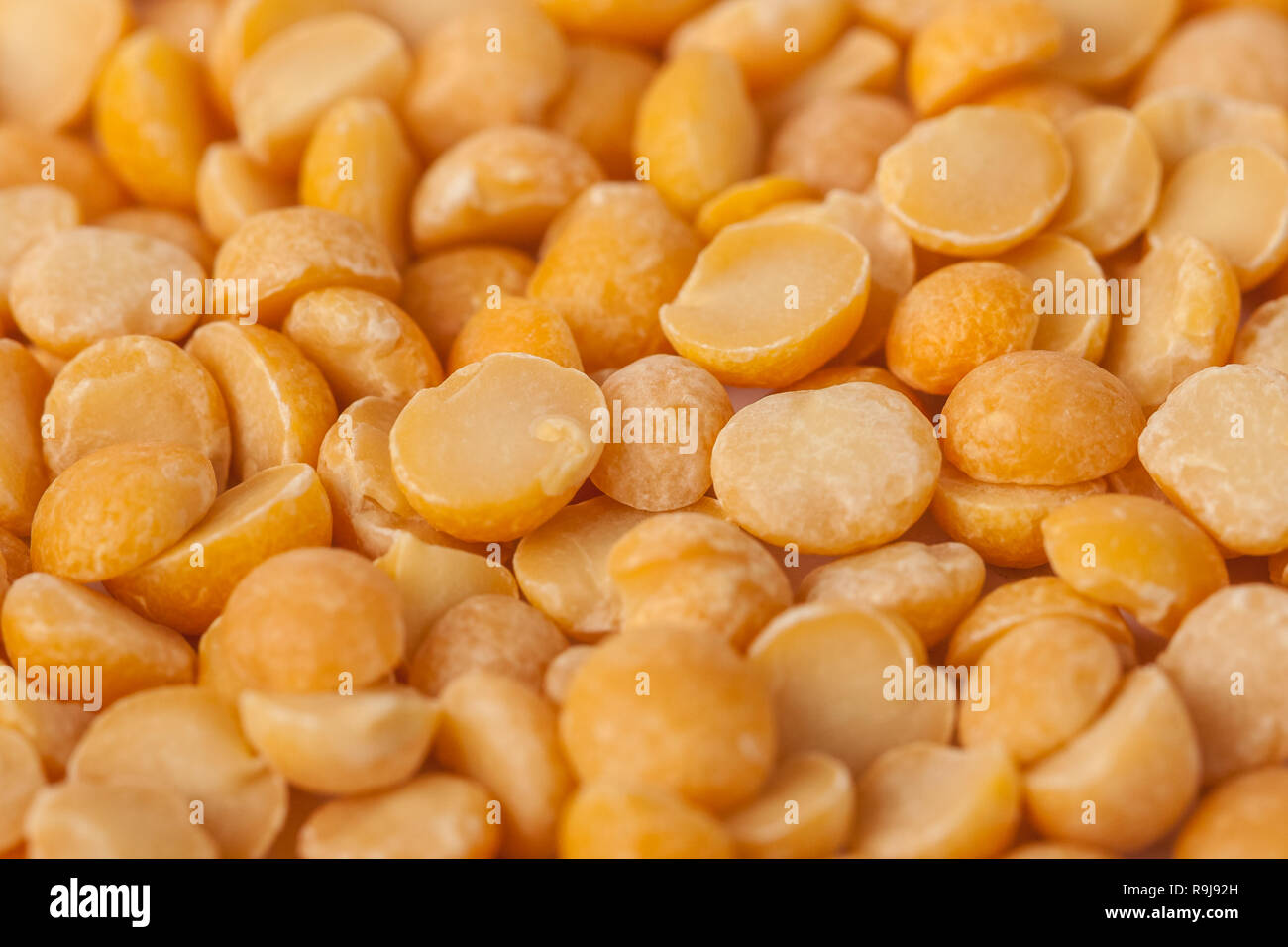 Yellow split mustard seeds for backgrounds or textures, healthy food ...