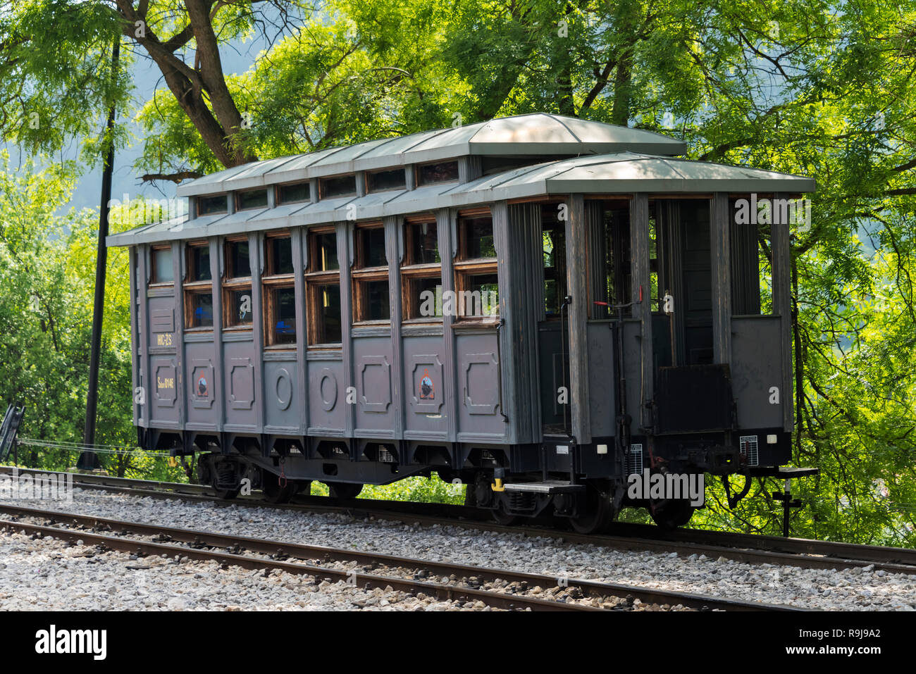 Sargan Eight train, a narrow-gauge heritage railway, Mokra Gora, Serbia ...