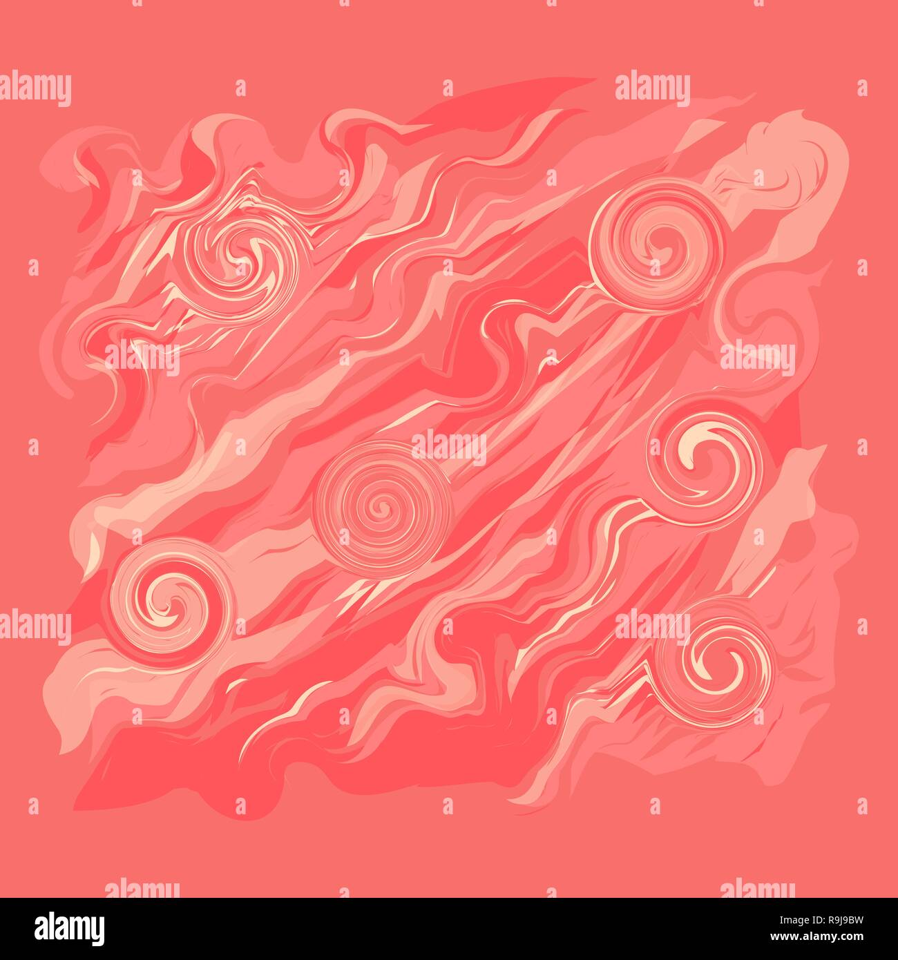 Brush coral Stock Vector Images - Alamy