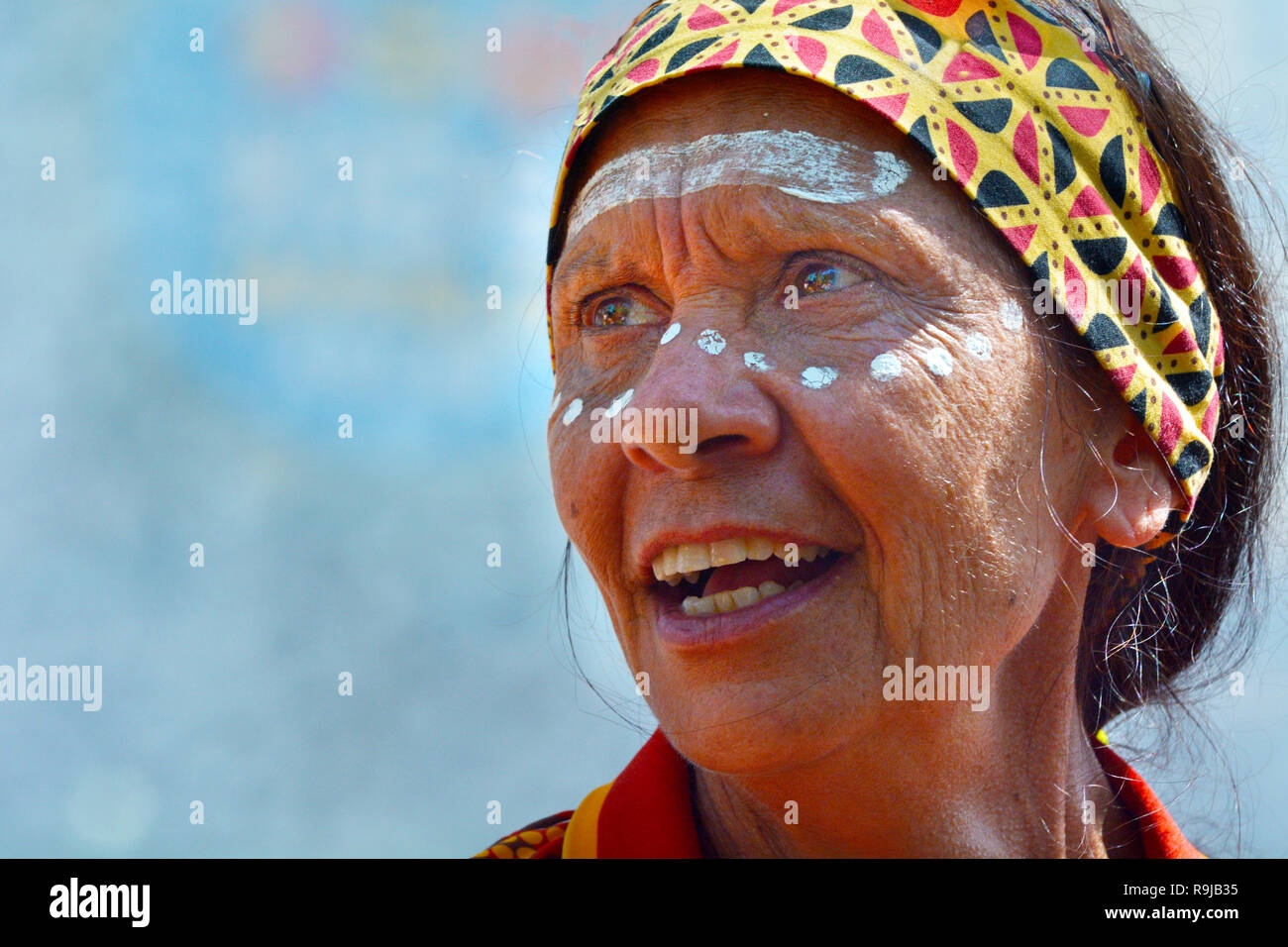 Aborigine Girl Portrait Australia High Resolution Stock Photography and ...