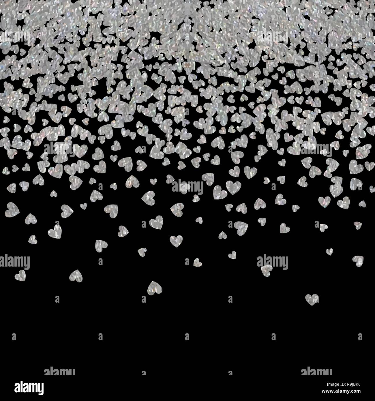 Random falling valentines day Stock Vector Images - Alamy