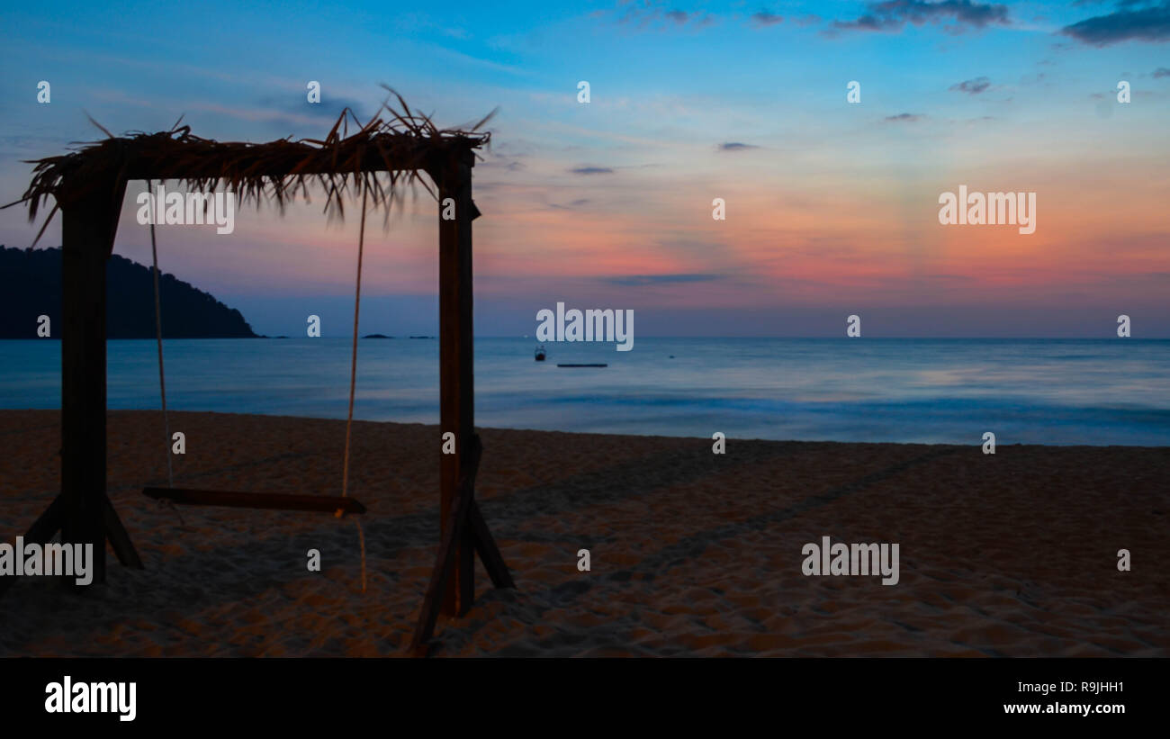 Swing over water hi-res stock photography and images - Alamy