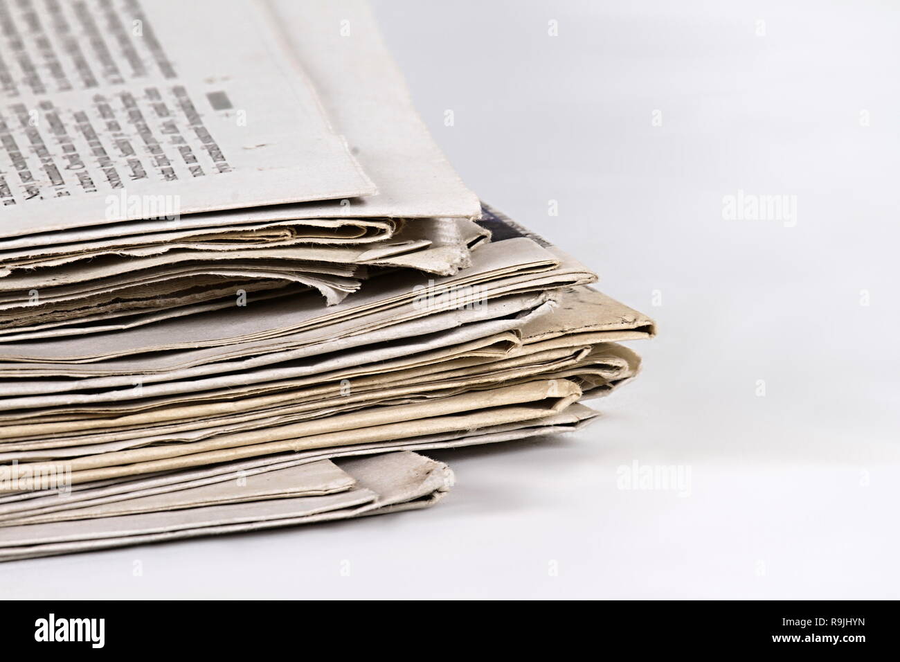 Pile of office newspapers hi-res stock photography and images - Alamy