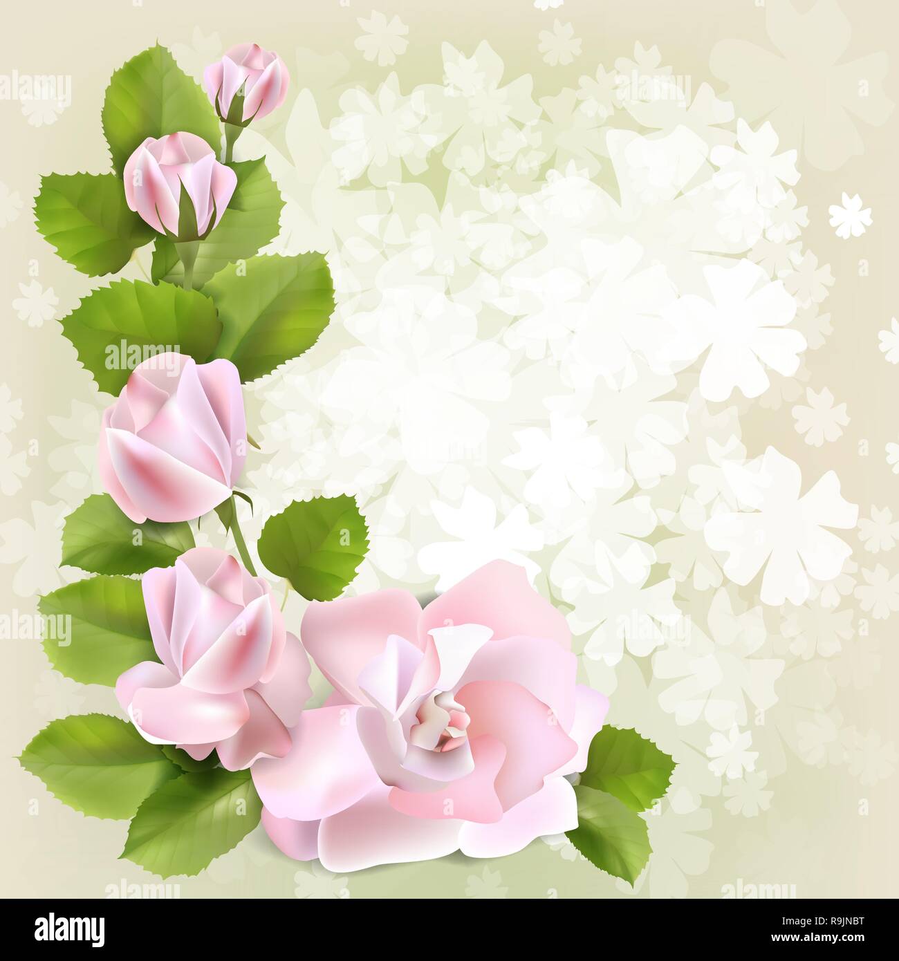 Spring bunch Stock Vector Images - Alamy