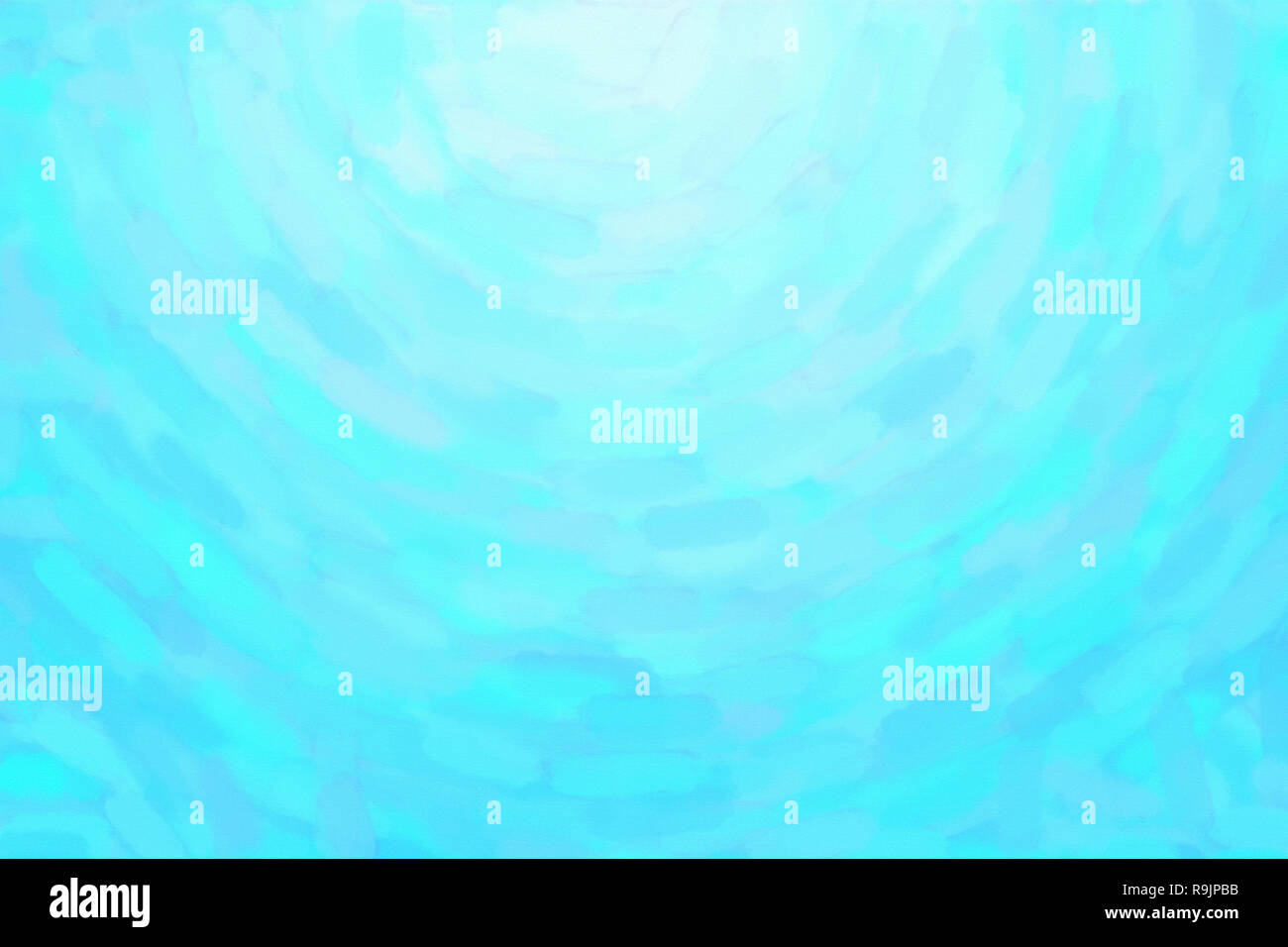 Light blue white circular watercolor gradient background. Colorful ...