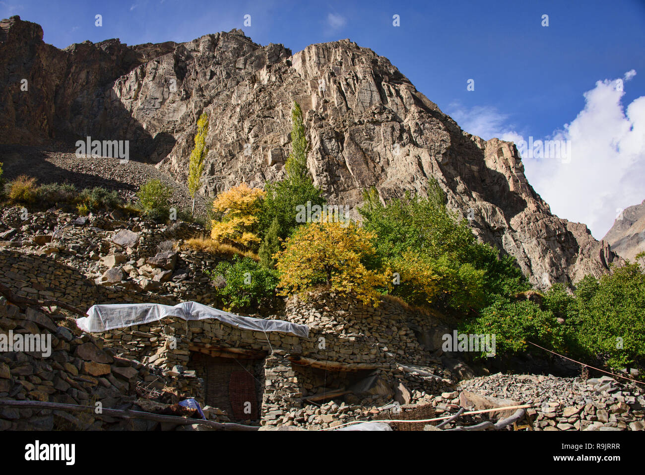 Stone bunkers are used as cold storage "freezers" for perishable foods ...